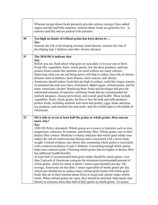 Fueling your body lesson plan unit 5 | PDF