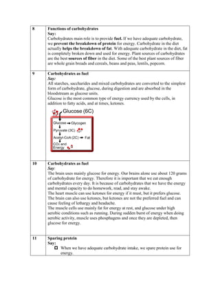 Fueling your body lesson plan unit 5 | PDF