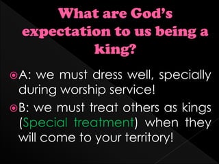 Fulfill god's expectations in your life | PPTX