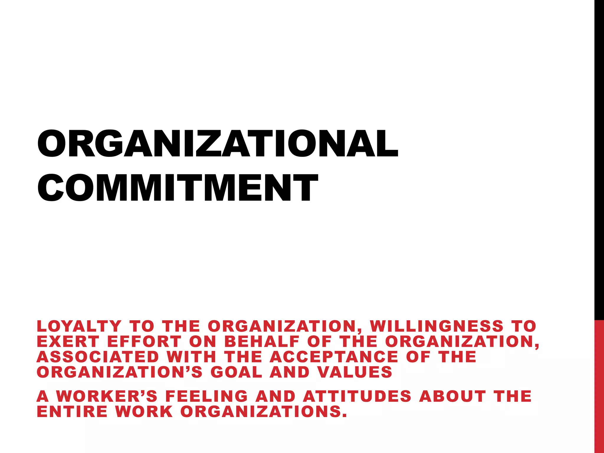 Fulfilling Commitment | PPTX | Human Resources | Business