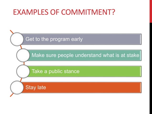 Fulfilling Commitment | PPTX | Human Resources | Business