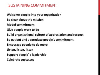 Fulfilling Commitment | PPT