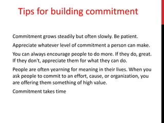 Fulfilling Commitment | PPTX | Human Resources | Business