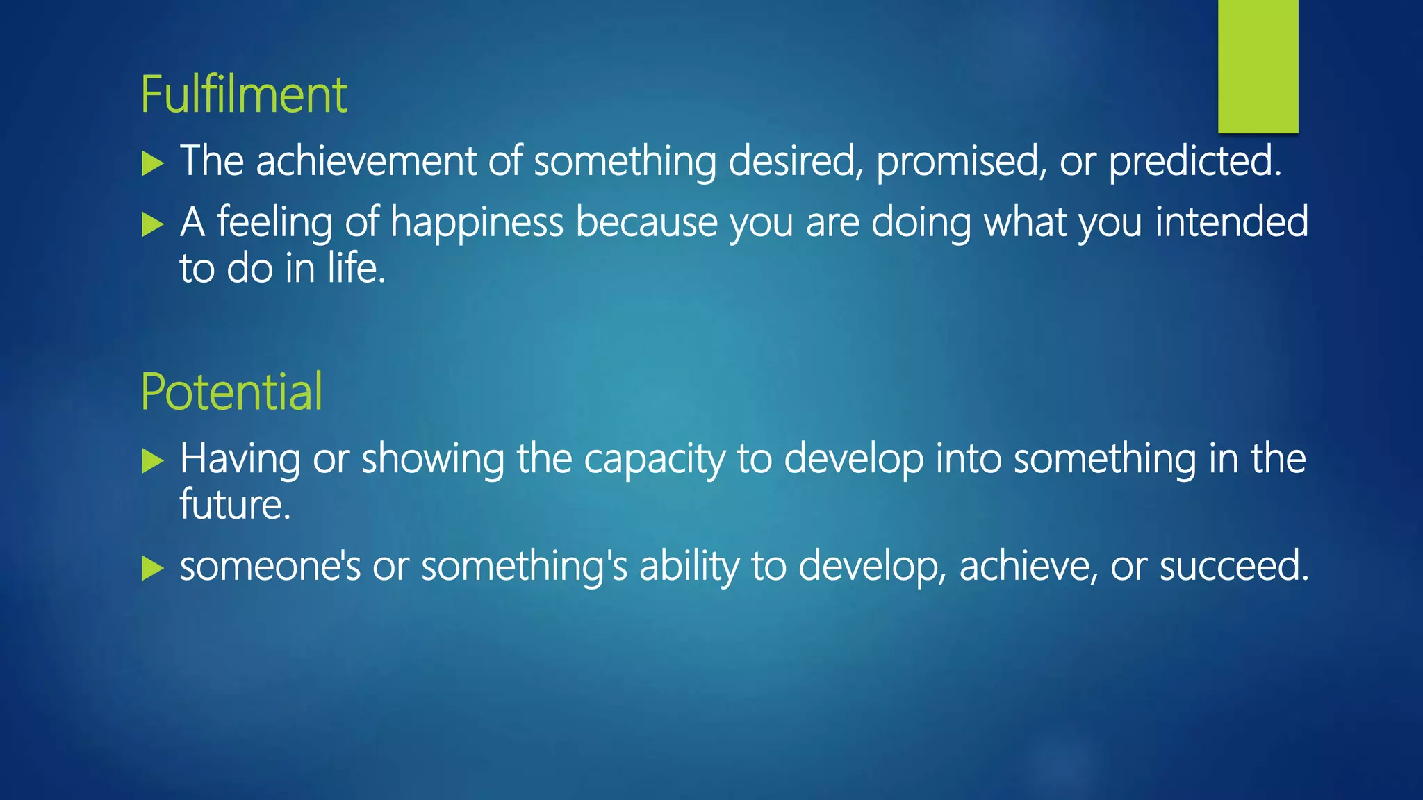 Fulfilling Your Potential in Christ | PPTX