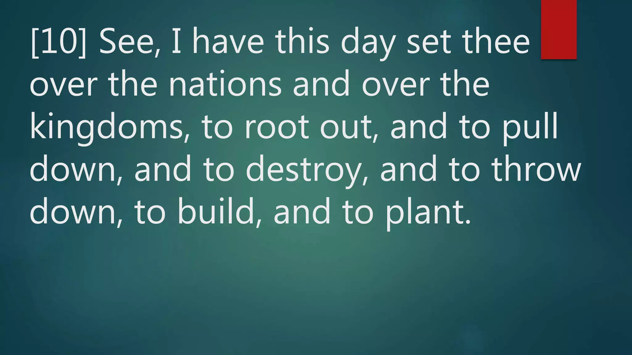 Fulfilling your purpose by fulfilling god's purpose | PPTX