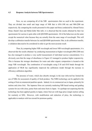 Calibration transfer between NIR spectrometers | DOCX