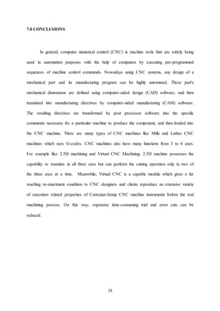 CNC: 2.5D AXIS vs. VIRTUAL CNC | PDF