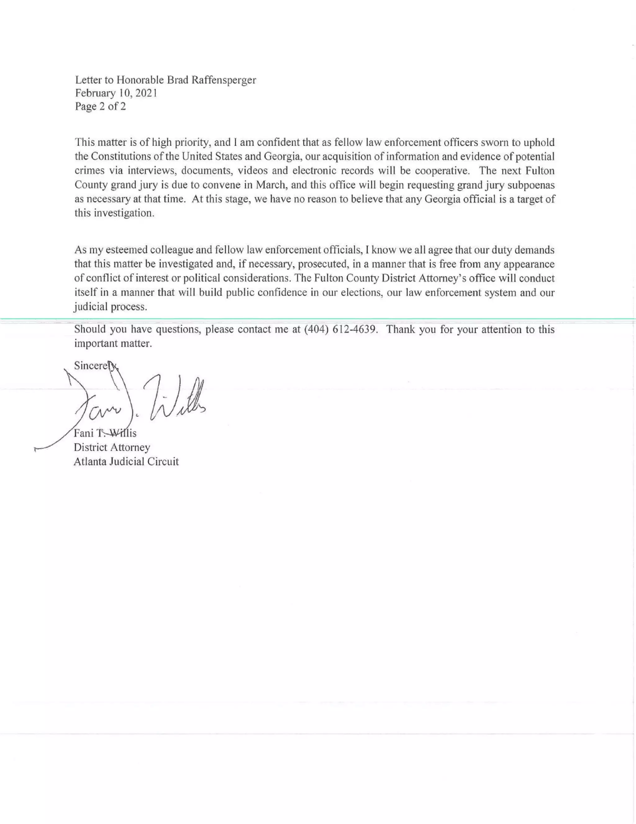 Preservation Letter | PDF