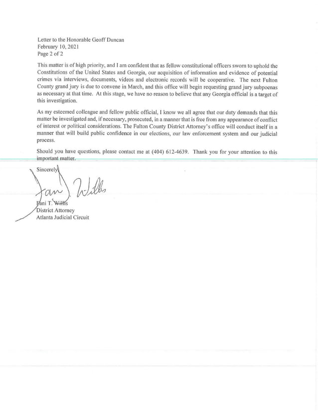 Preservation Letter | PDF