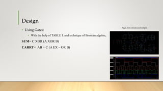FULL-ADDER.pptx ,with some examples about the topic | PPTX