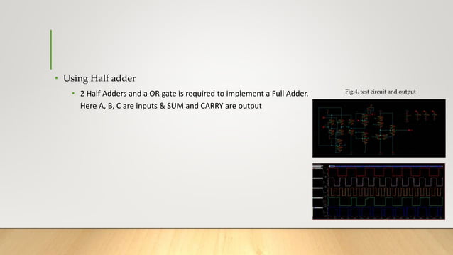 FULL-ADDER.pptx ,with some examples about the topic | PPTX | Computer Peripherals | Computing