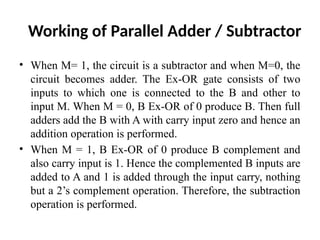 full-adder-subtractorrrrrrrrrrrrttttttttttttttttt | PPTX | Technology ...