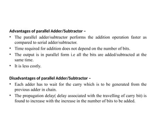 full-adder-subtractorrrrrrrrrrrrttttttttttttttttt | PPTX | Technology & Computing