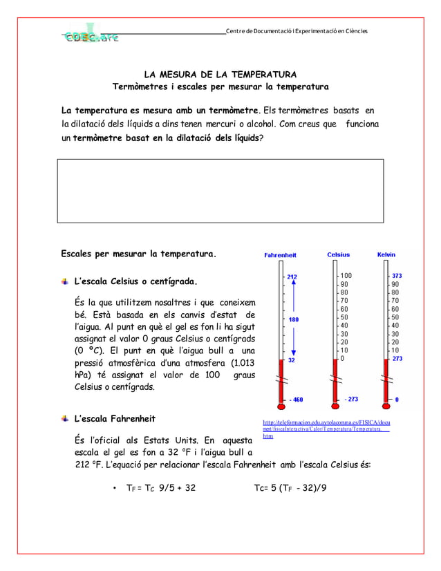 Full alumnat calor i temperatura | DOCX