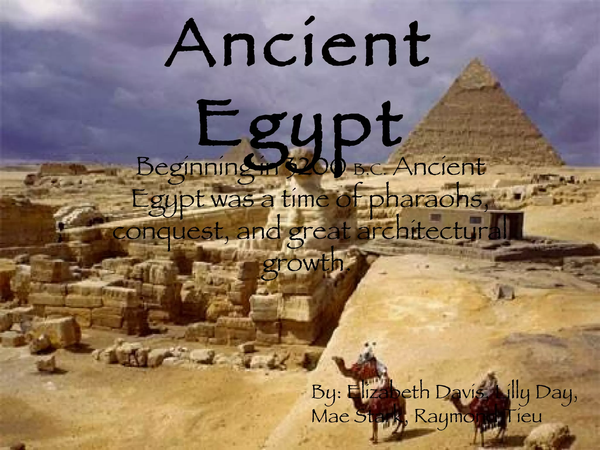 Full Egypt Presentation | PPT