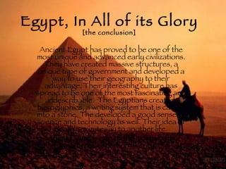 Full Egypt Presentation | PPT