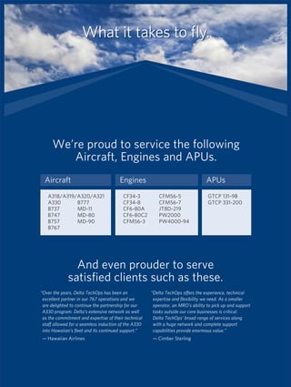 Full Service Airline Fleet Maintenance | PDF