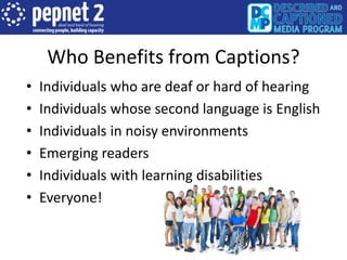 Understanding Closed Captioning Standards and Guidelines | PPTX