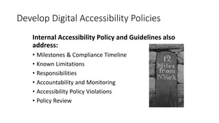 The Road to Sustainable Corporate Accessibility | PPT