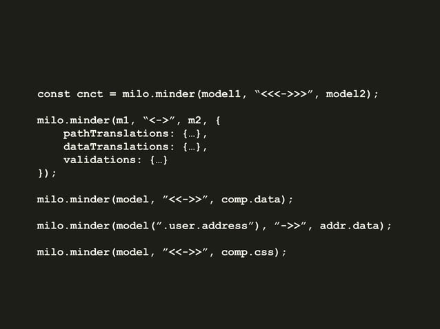 Full-Stack Reactivity with Milo.js