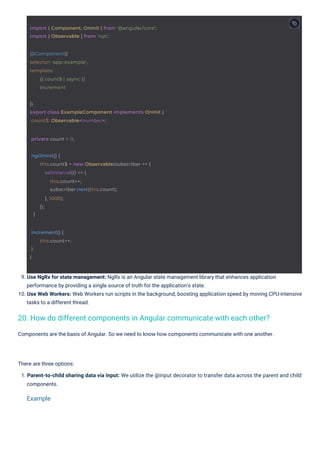 Full-Stack .NET Developer Interview Questions PDF By ScholarHat | PDF
