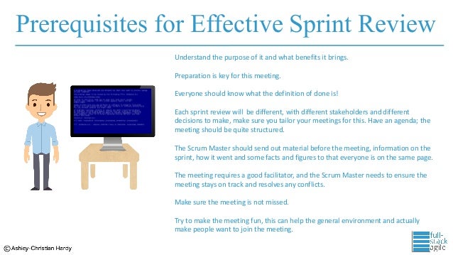 Full-Stack Agile - The Sprint Review (Scrum)