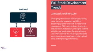 Emerging Full-Stack Development Trends 2025 | PPT