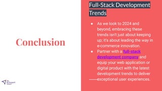Emerging Full-Stack Development Trends 2025 | PPT