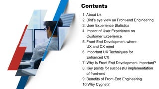 Full-stack Front-end Engineering Services | PPT