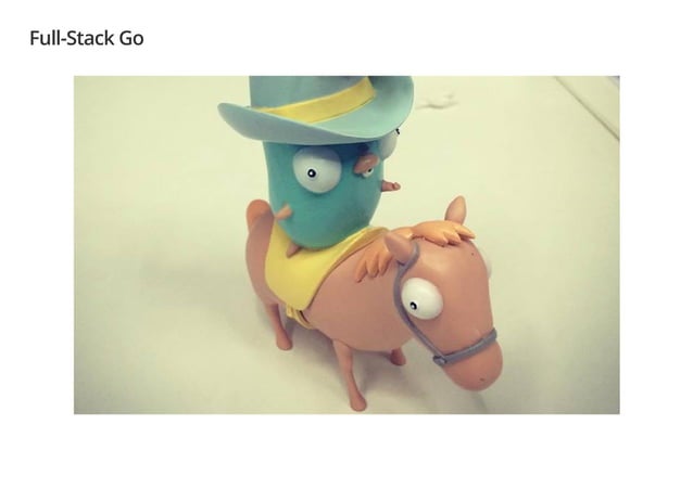 Full-stack go with GopherJS | PPT