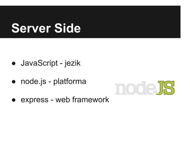 Full stack java script development | PPT