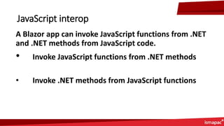 Full stack web development with c# and web assembly - Blazor.Net