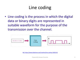 Baseband shaping for data transmission | PPT