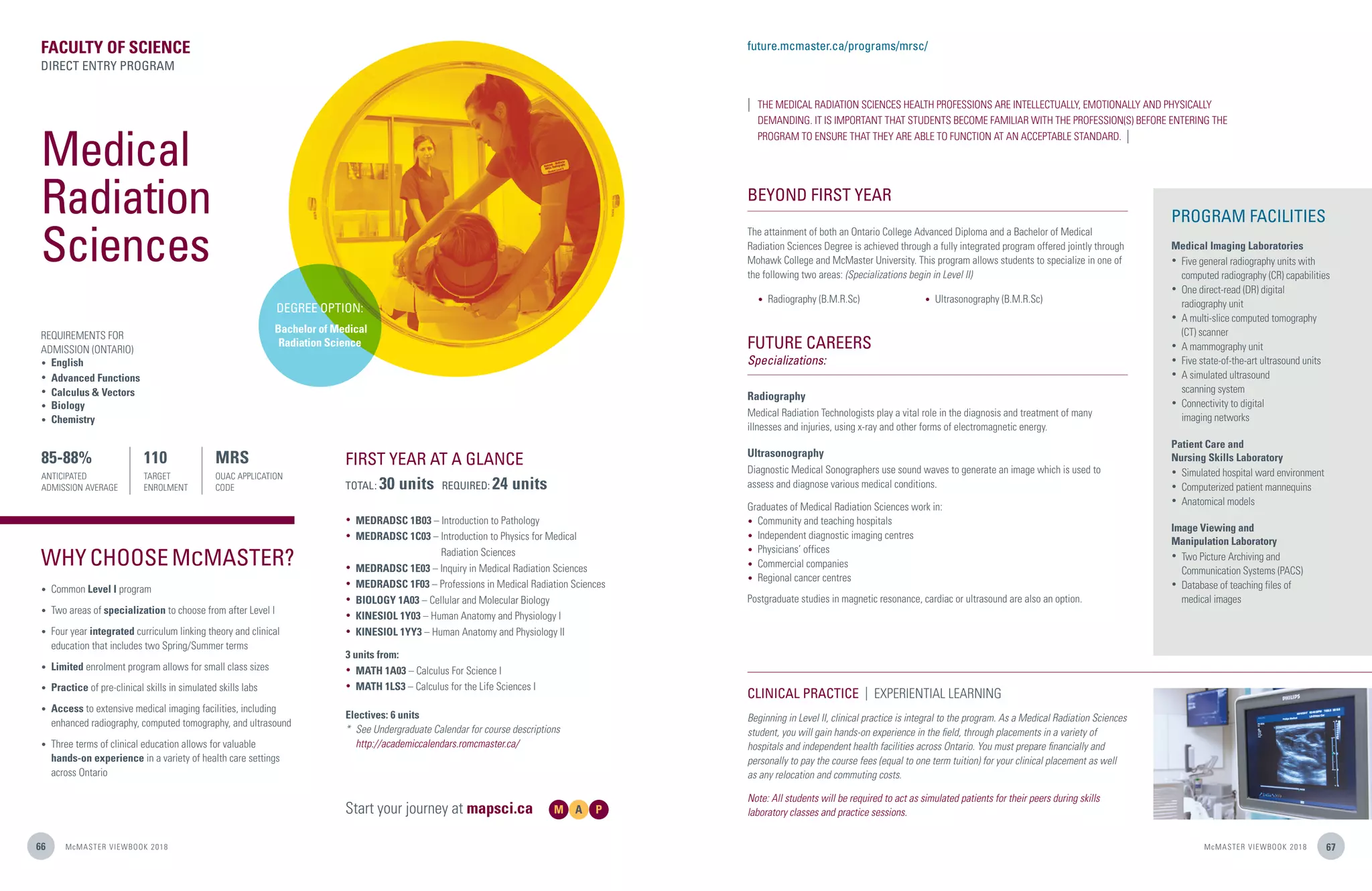 McMaster University - 2018 First Year Viewbook | PDF