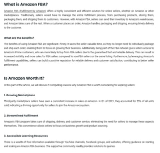 Full Amazon Course Free 2023 | PDF