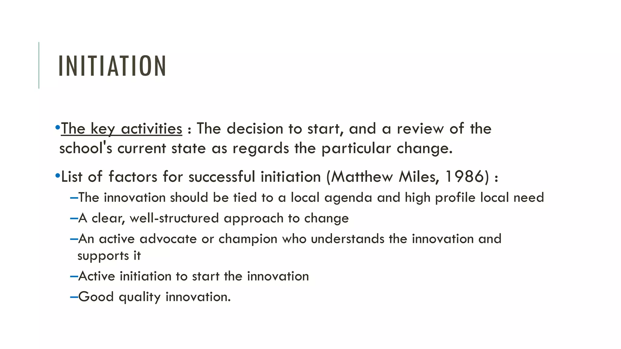 Fullan change model | PDF