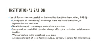 Fullan change model | PDF