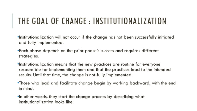 Fullan change model | PDF | Professional School | Postgraduate Education