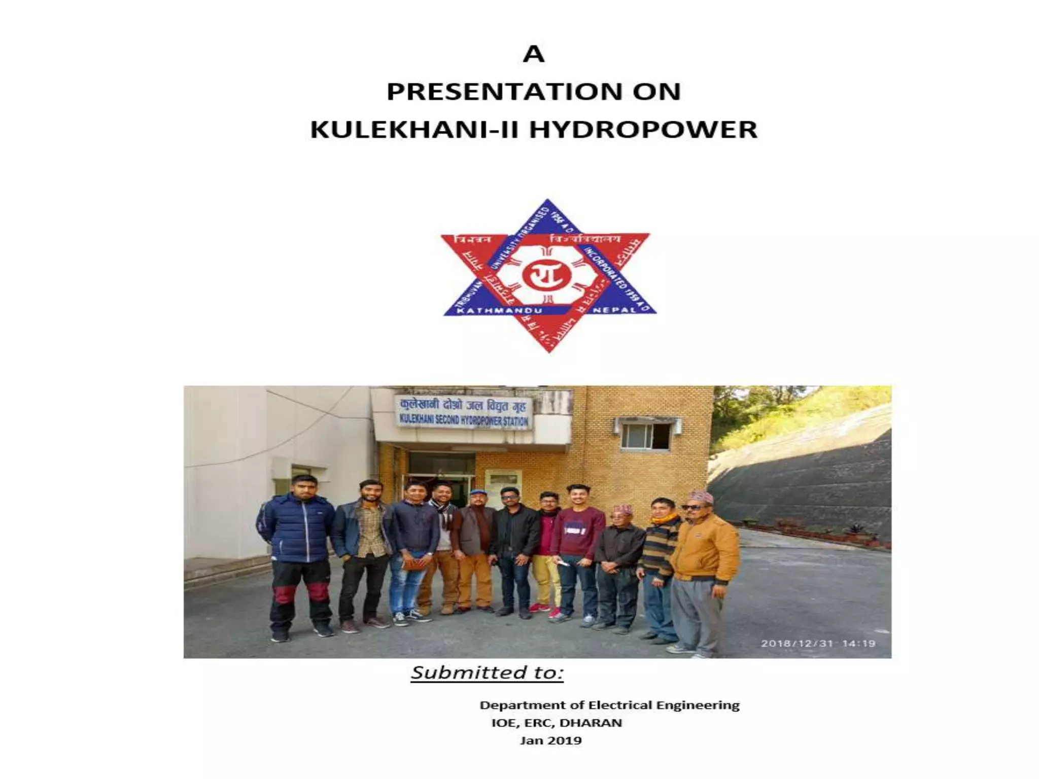 Kulekhani 2nd hydropower station | PPTX