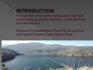 Kulekhani 2nd hydropower station | PPTX