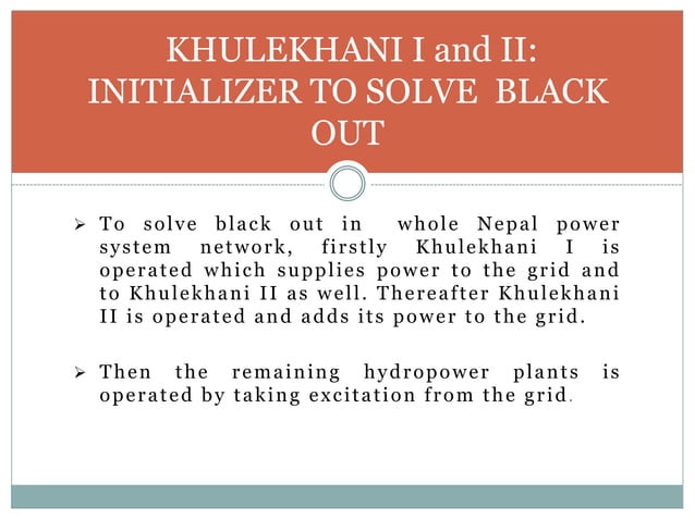 Kulekhani 2nd hydropower station | PPTX
