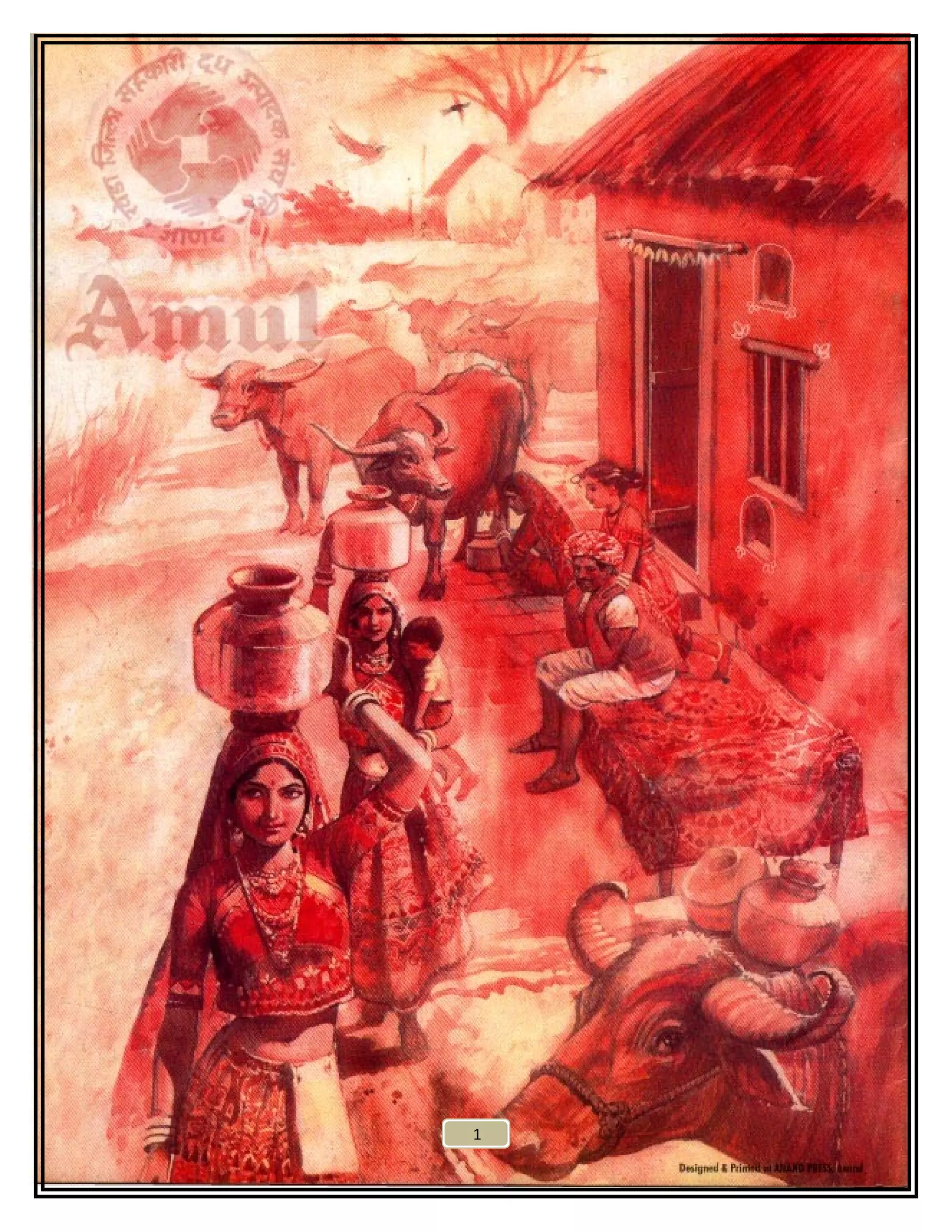 Project Report on Amul | DOC