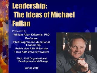 Fullan group project answers 1 5[1] | PPT