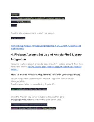 Full Angular 7 Firebase Authentication System | PDF | Web Development | Internet