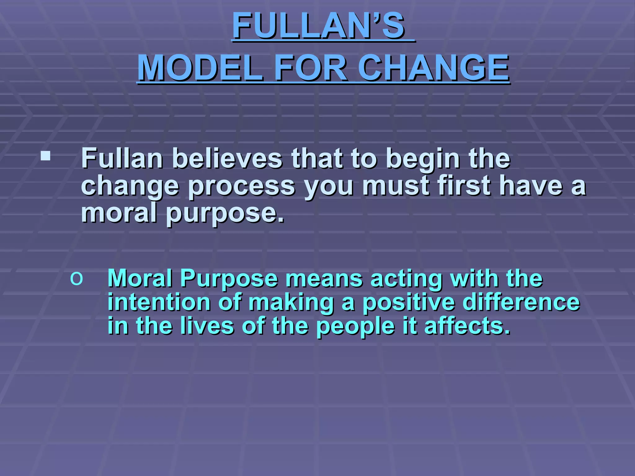 Fullans Power Point | PPT