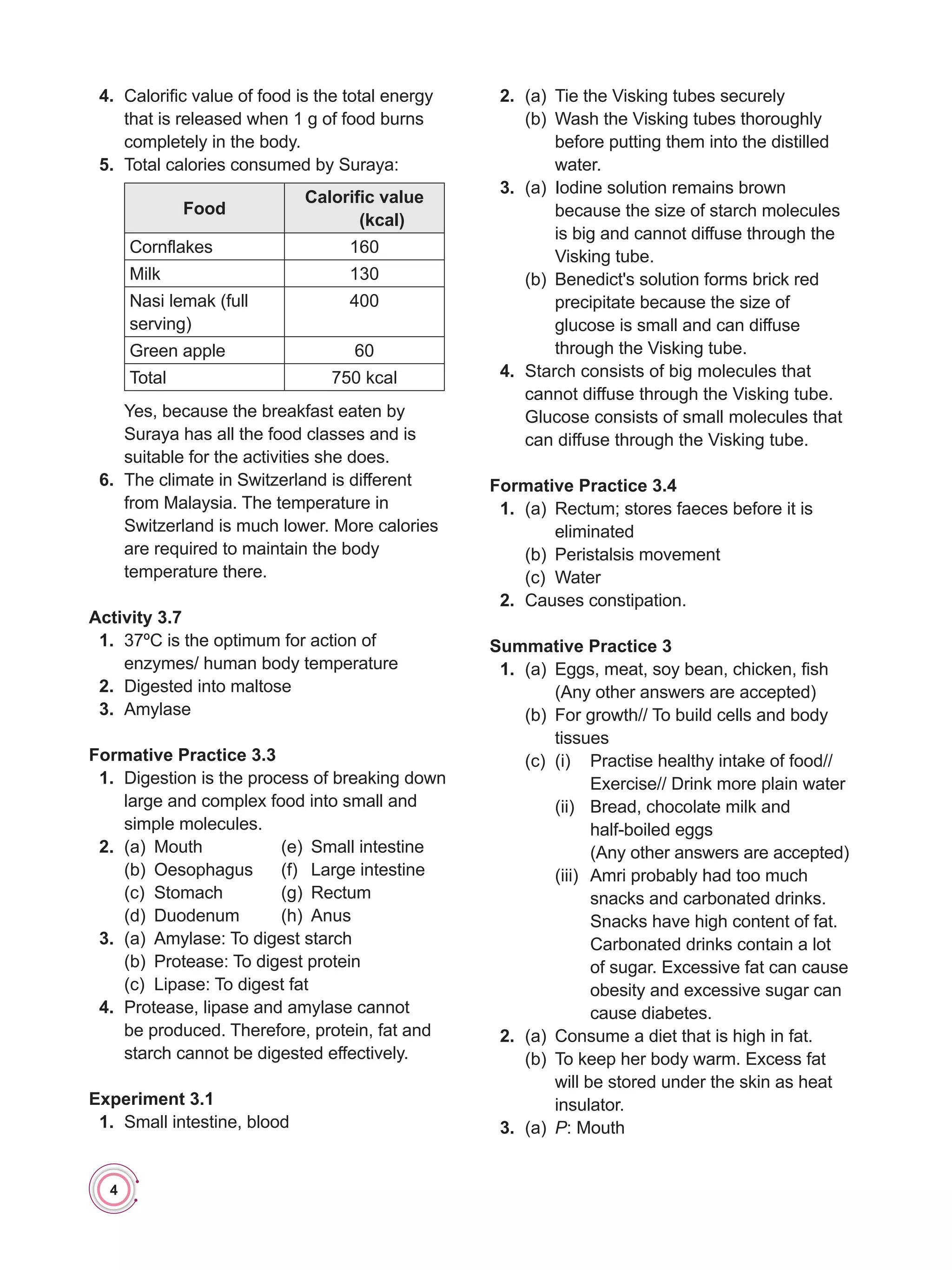 Full answers textbook science form 2 (3) (2) | PDF