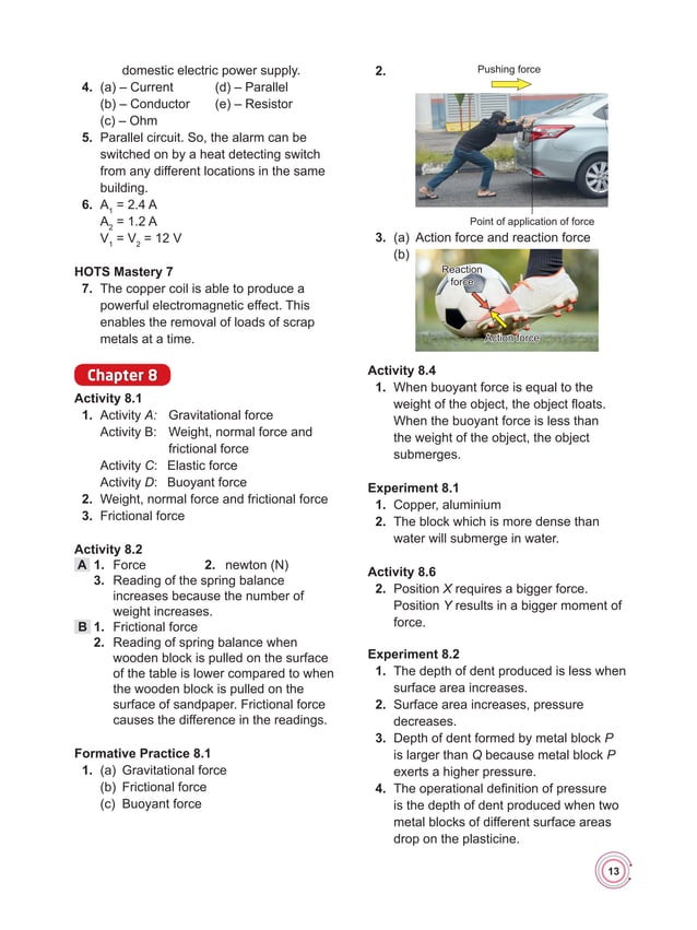 Full answers textbook science form 2 (3) (2) | PDF