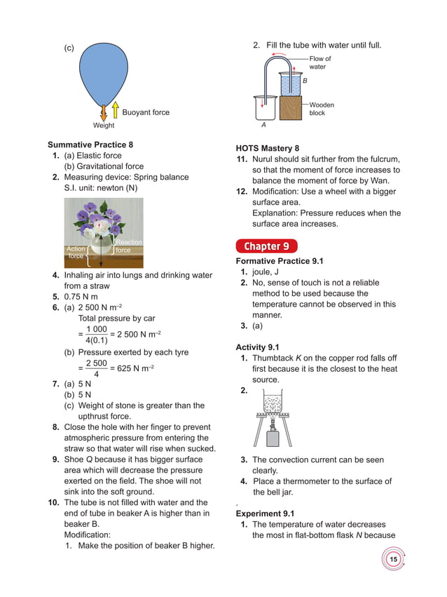 Full answers textbook science form 2 (3) (2) | PDF