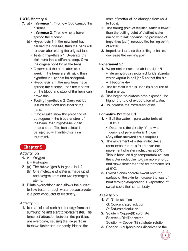 Full answers textbook science form 2 (3) (2) | PDF