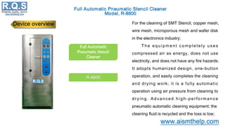 Full Automatic Pneumatic Stencil Cleaner Model R-8800.pdf